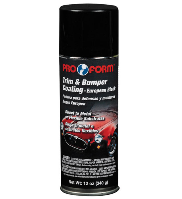 Proform Trim and Bumper Coating Black #14020
